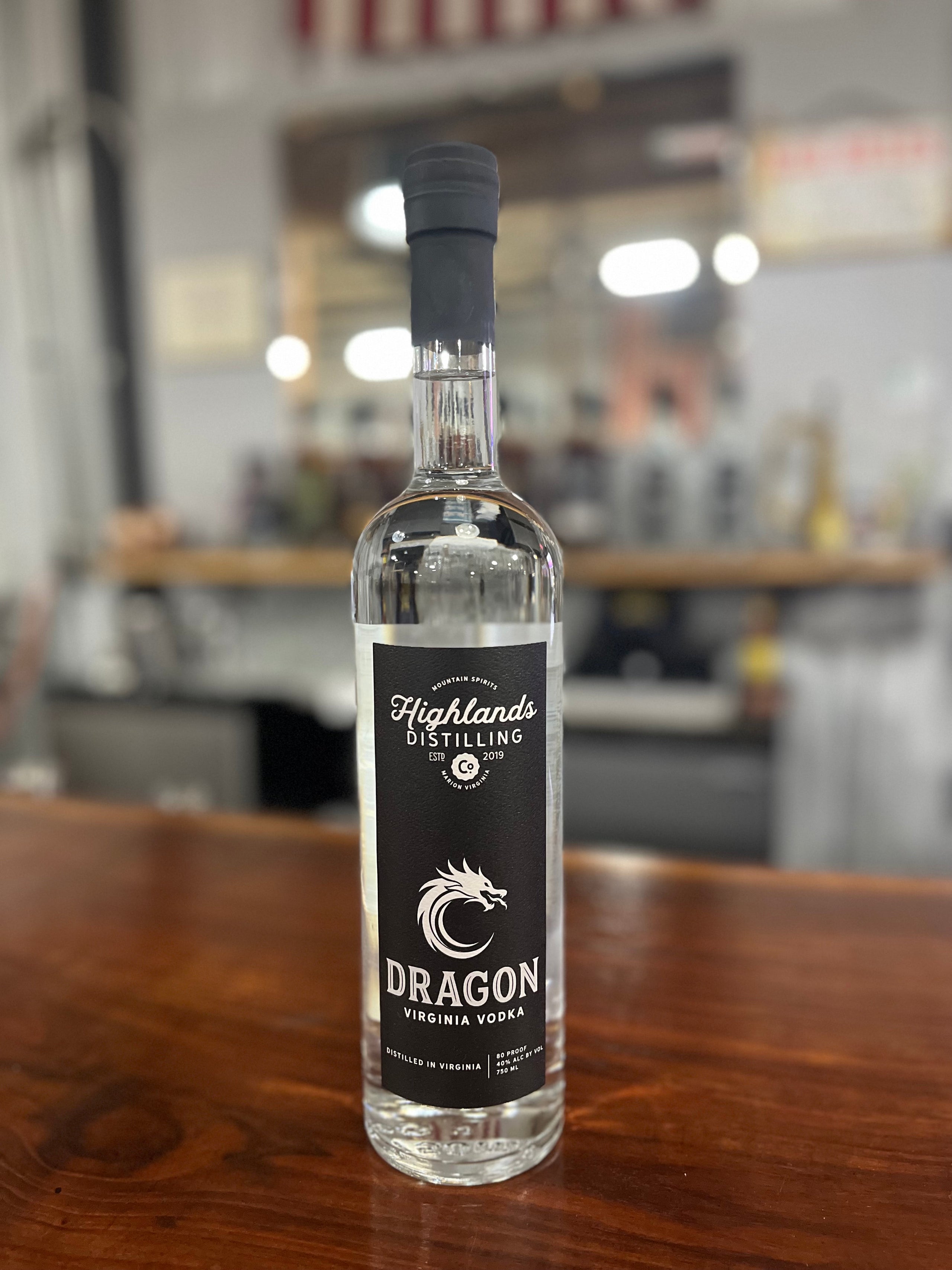 Dragon Virginia Vodka | Highlands Distilling Company, LLC