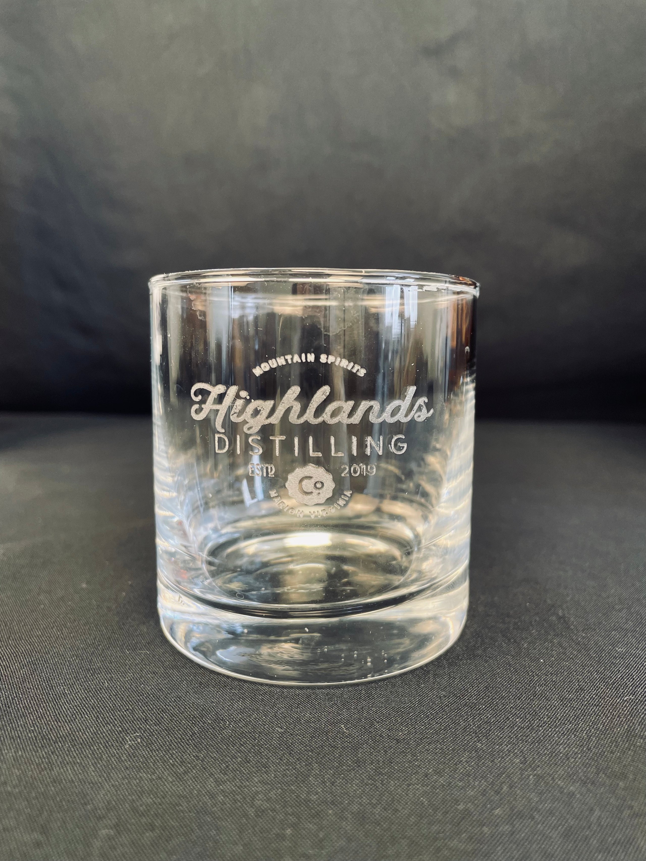 Set of two Highlands Rocks Glasses | Highlands Distilling Company, LLC